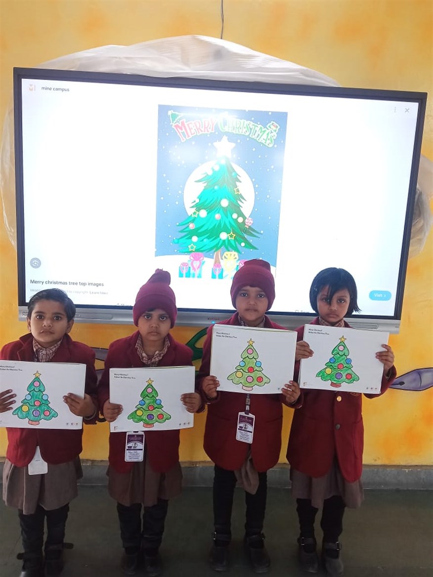 Christmas Activity class-LKG(lily)