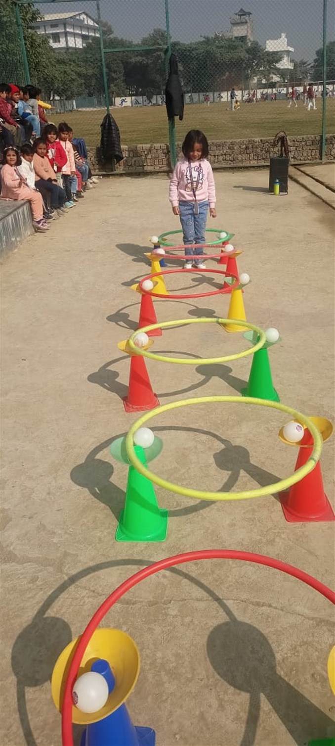Hula hoop obstacle path activity for balance, coordination, focus and ...